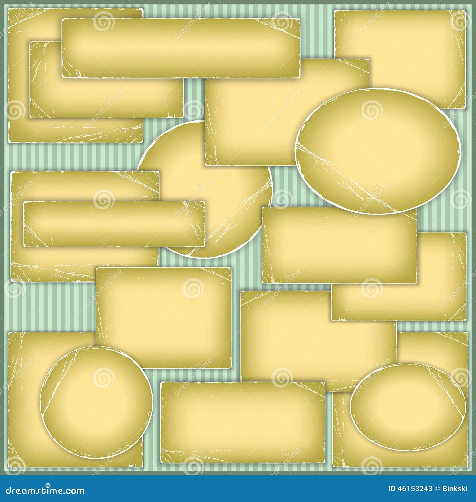 Old Paper Labels Royalty-Free Stock Photo | CartoonDealer.com #21801639