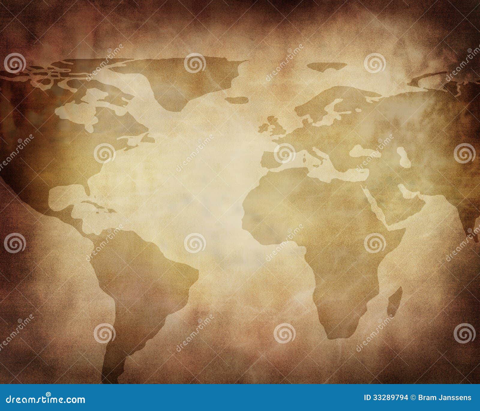 Old paper map stock illustration. Illustration of write - 33289794