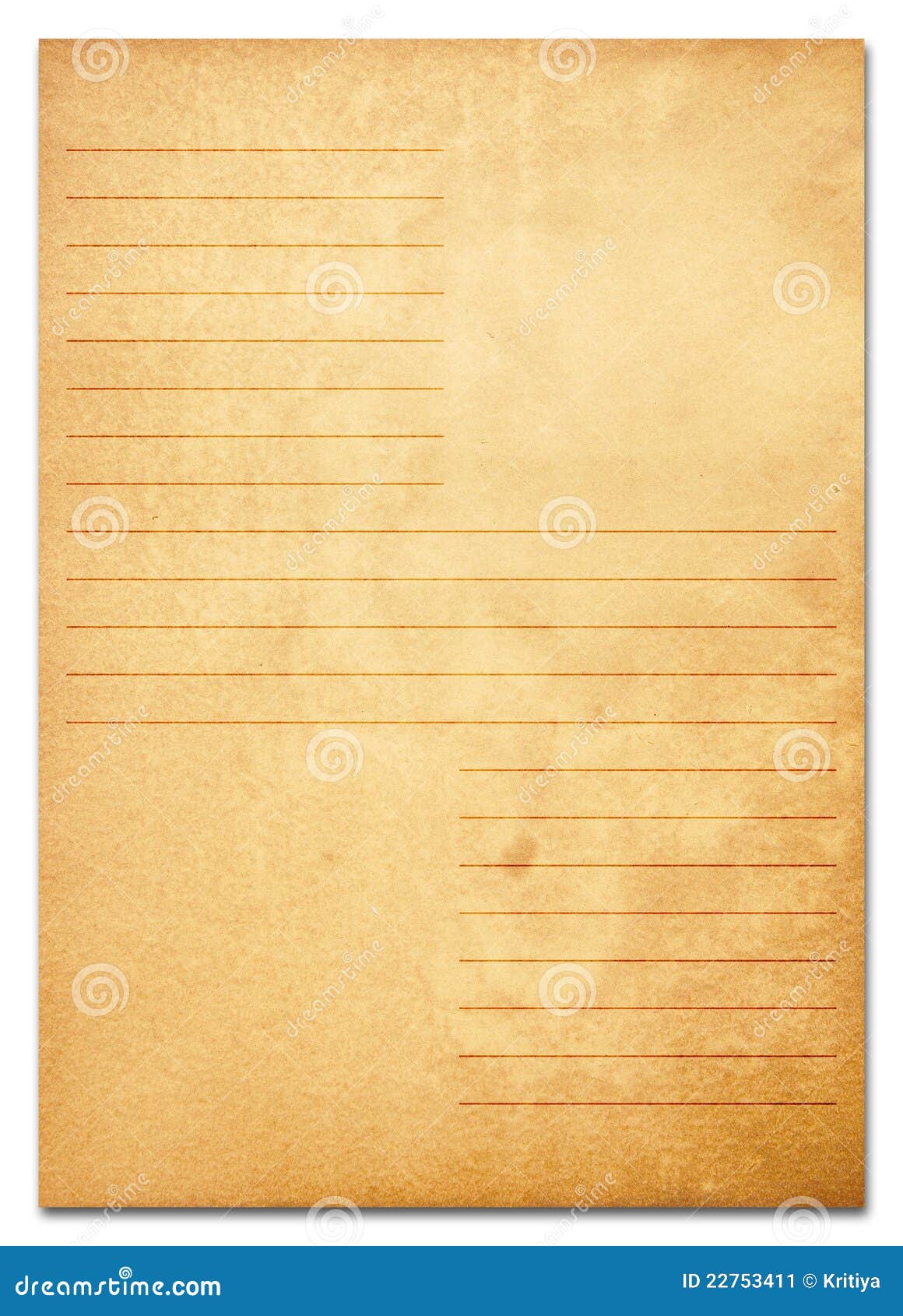 Old paper notes. series stock illustration. Illustration of background ...
