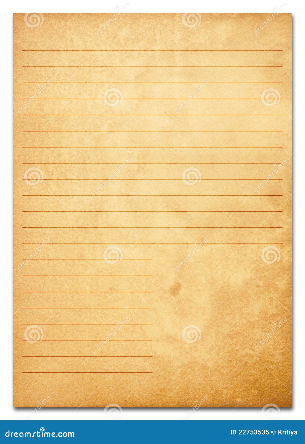 Old paper notes. series stock illustration. Illustration of grungy ...