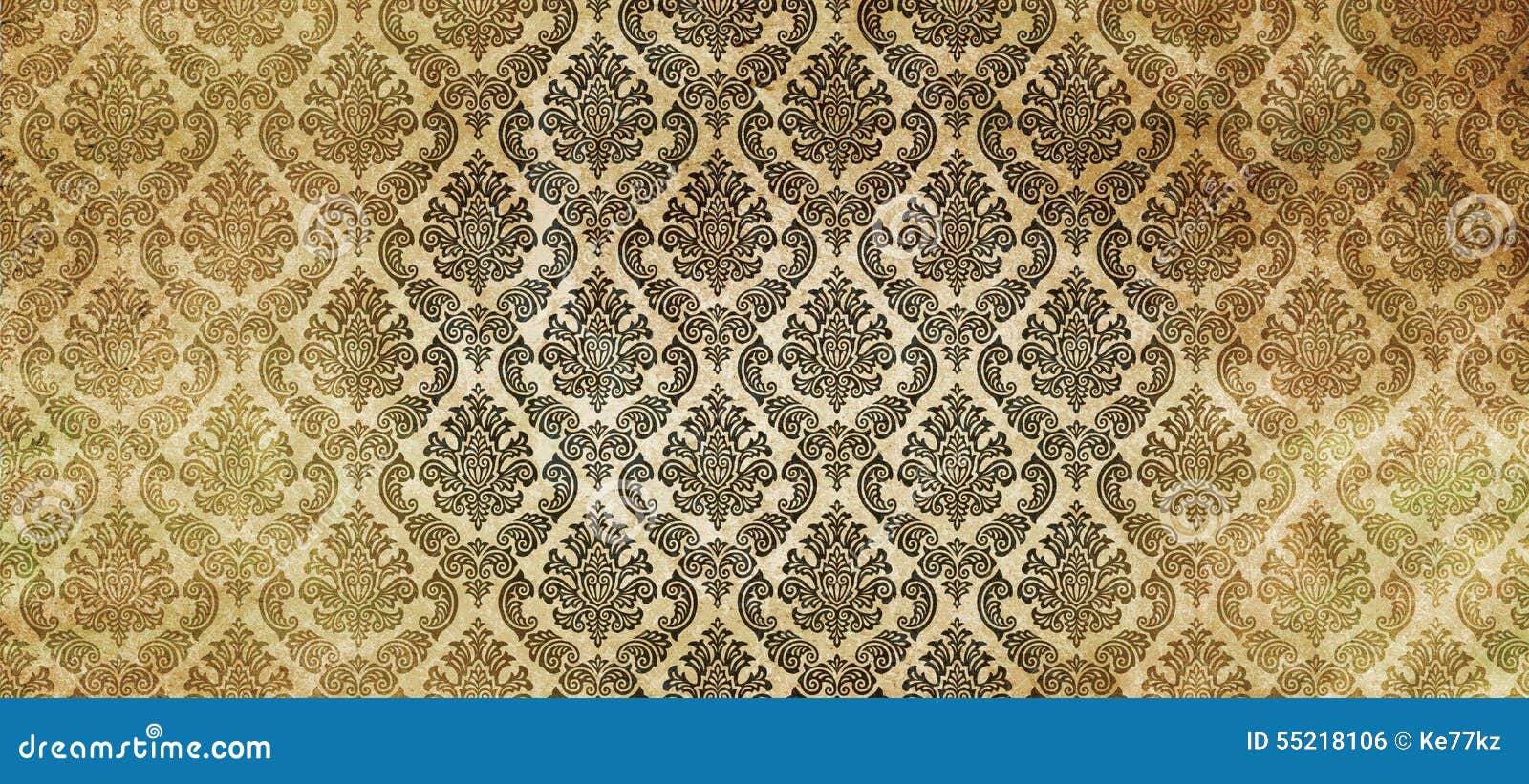 Old Paper With Old-fashioned Patterns. Royalty-Free Stock Image ...