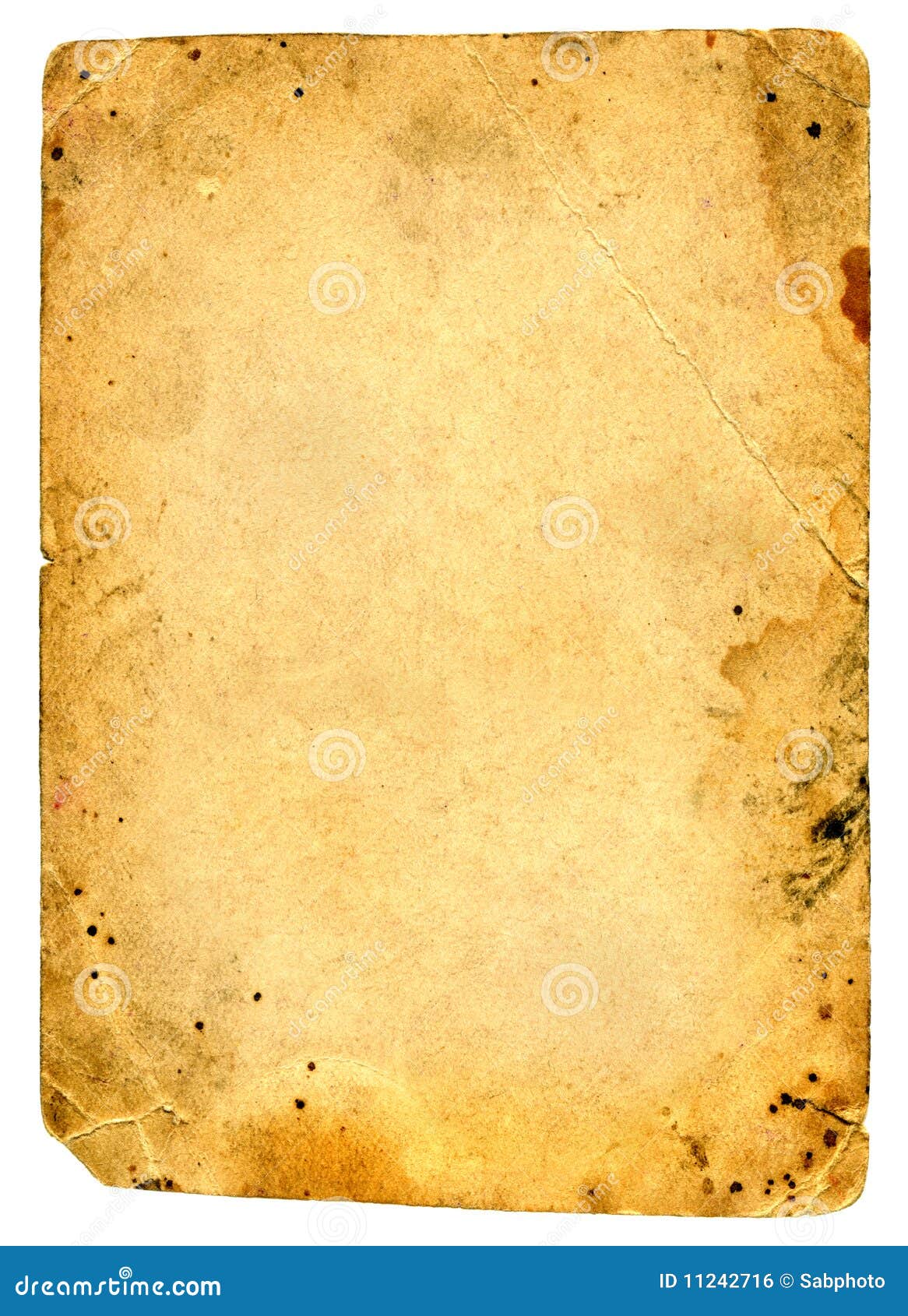 Old paper page stock photo. Image of cardboard, greeting - 11242716