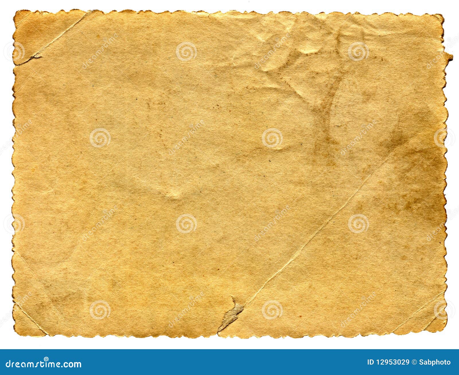 Old paper page stock image. Image of document, material - 12953029