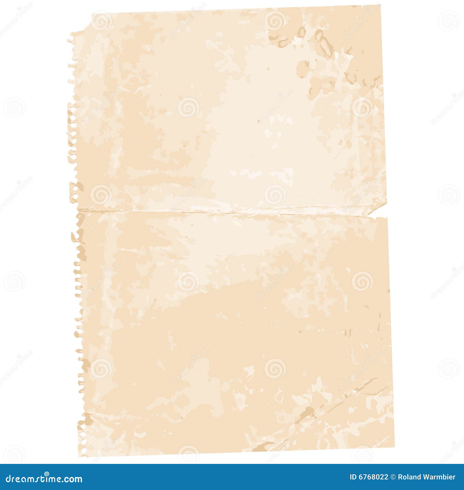 Old Paper Page stock vector. Illustration of blurry, background - 6768022