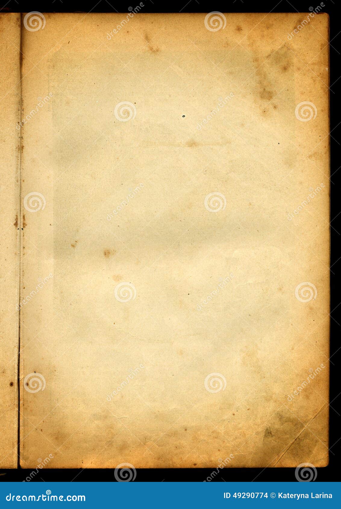 Old paper page stock photo. Image of site, grunge, distressed - 49290774