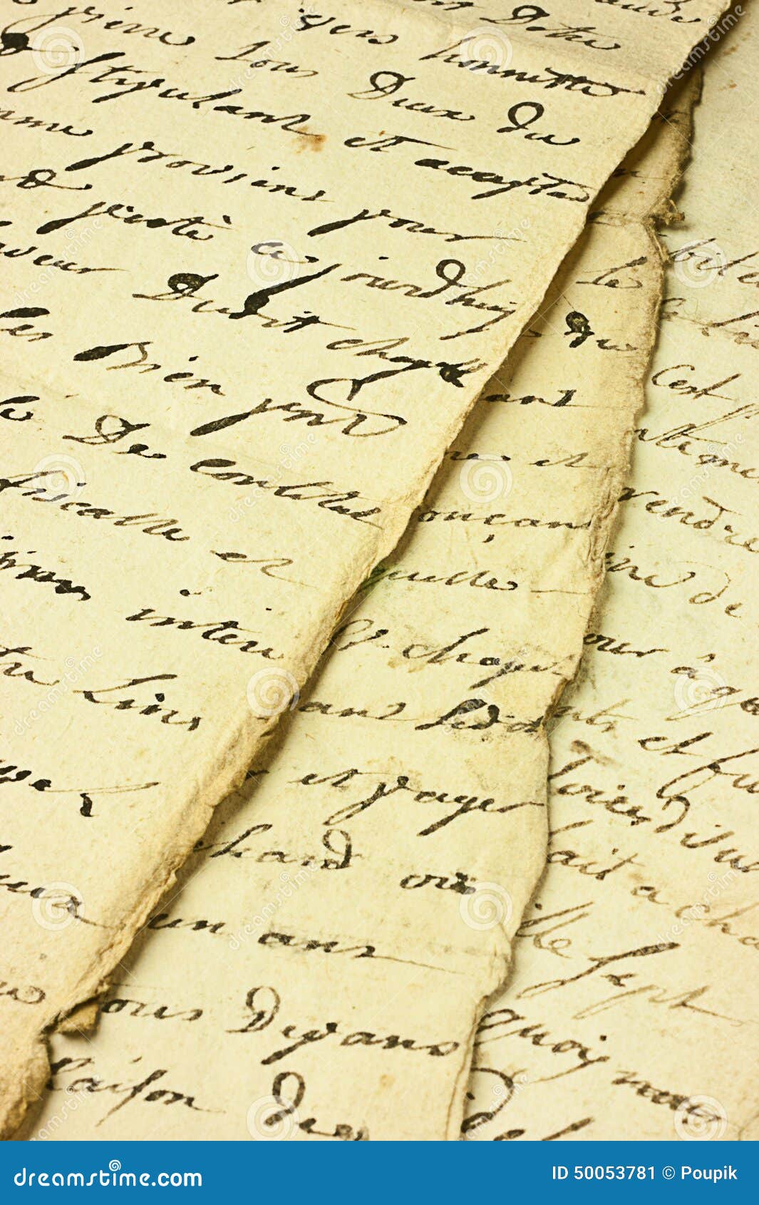 Old paper stock image. Image of closeup, paper, graphology - 50053781
