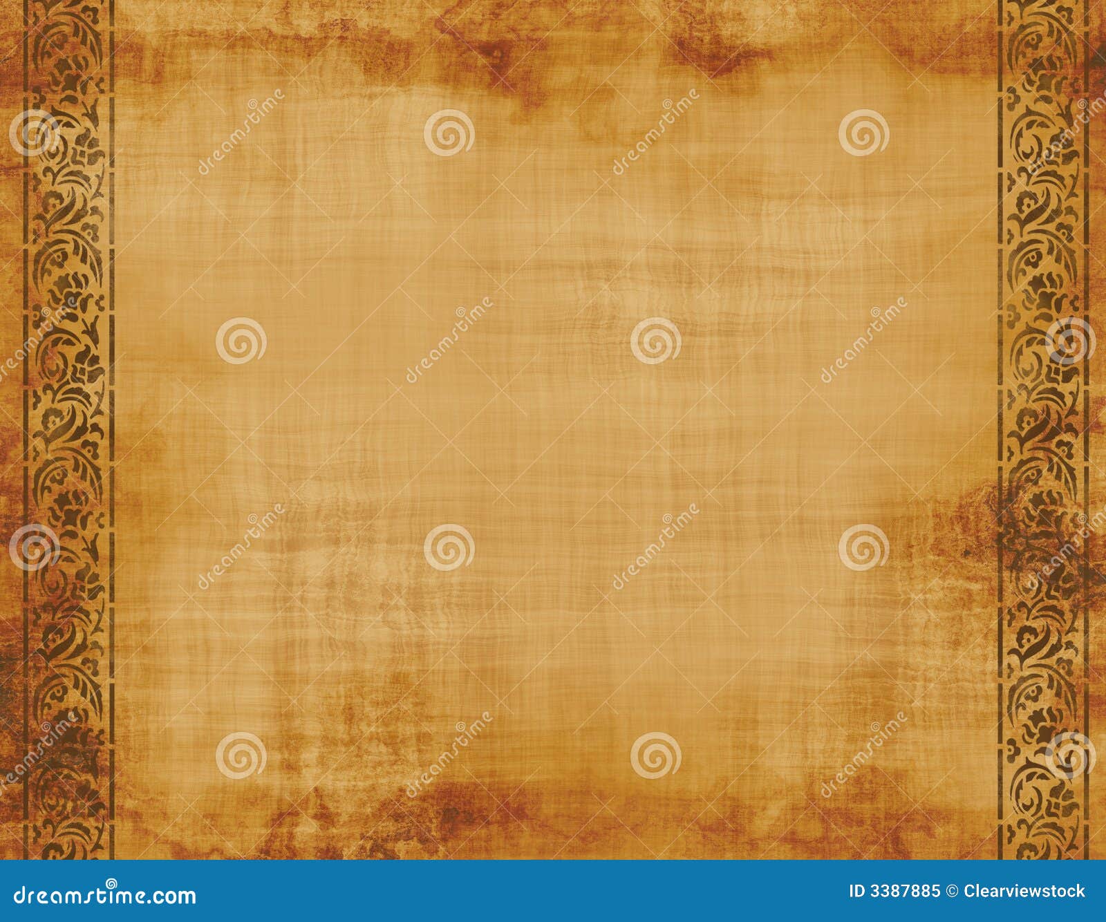 Old paper parchment design stock vector. Illustration of ornamental ...