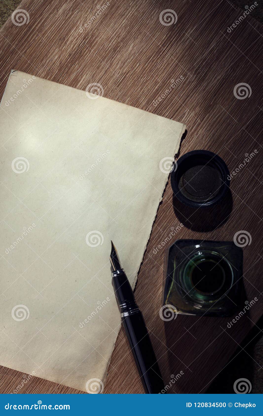 Old paper and pen stock photo. Image of effect, page - 120834500