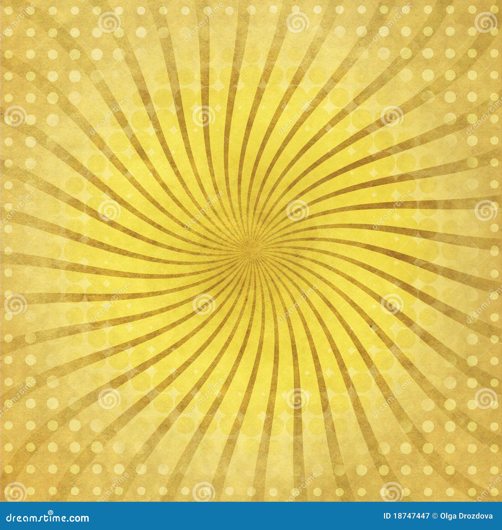 Old Paper with Points and Rays Stock Illustration - Illustration of ...