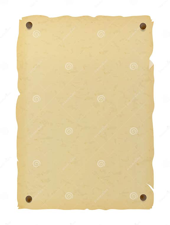 Old paper poster stock vector. Illustration of flyer - 150339701