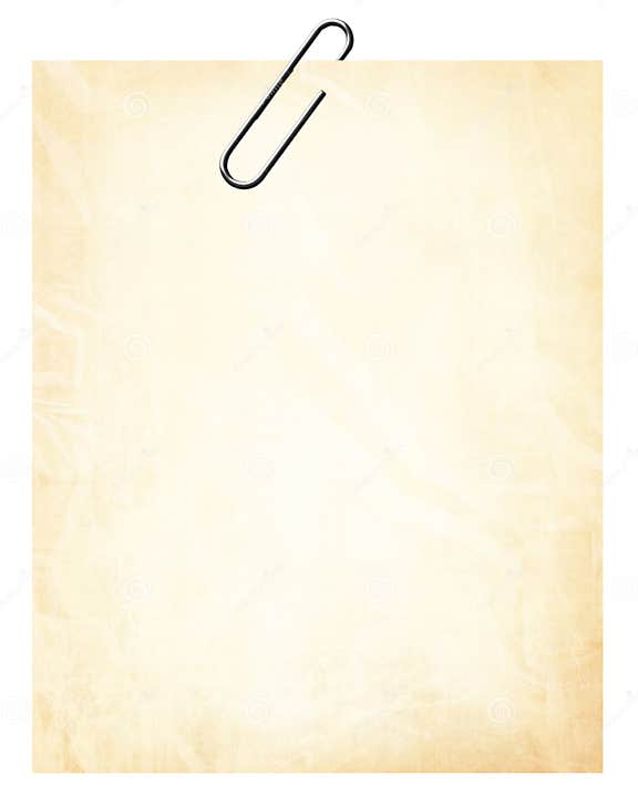 Old paper postit stock illustration. Illustration of hang - 5521047