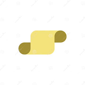 Old Paper Scroll Logo Vector Clipart Stock Vector - Illustration of ...