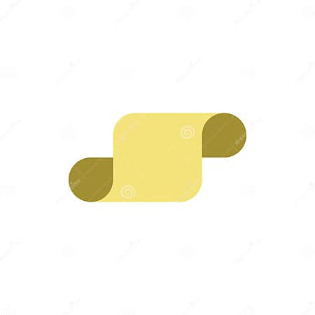 Old Paper Scroll Logo Vector Clipart Stock Vector - Illustration of ...