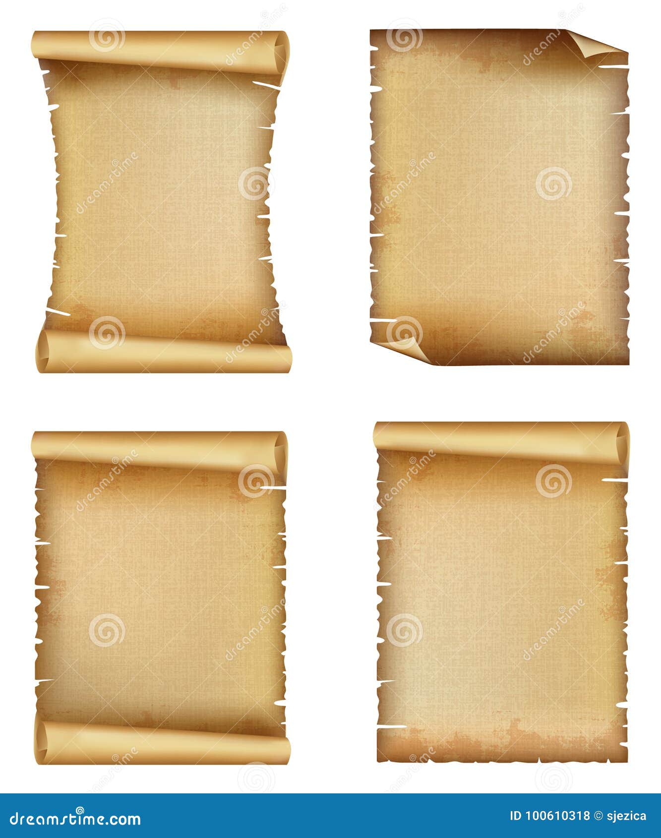 Old Paper Scroll Texture