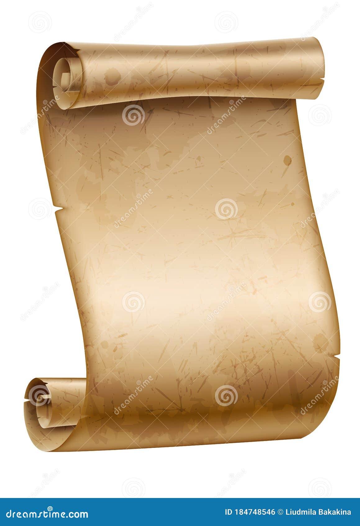 Blank Scroll Vertical