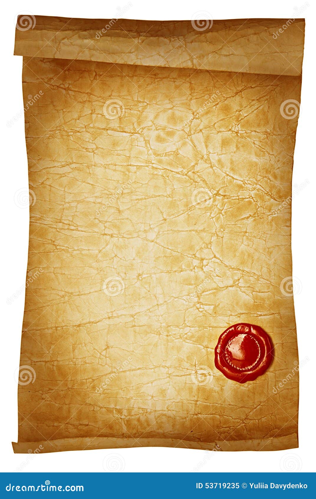 Parchment Scroll With Seal