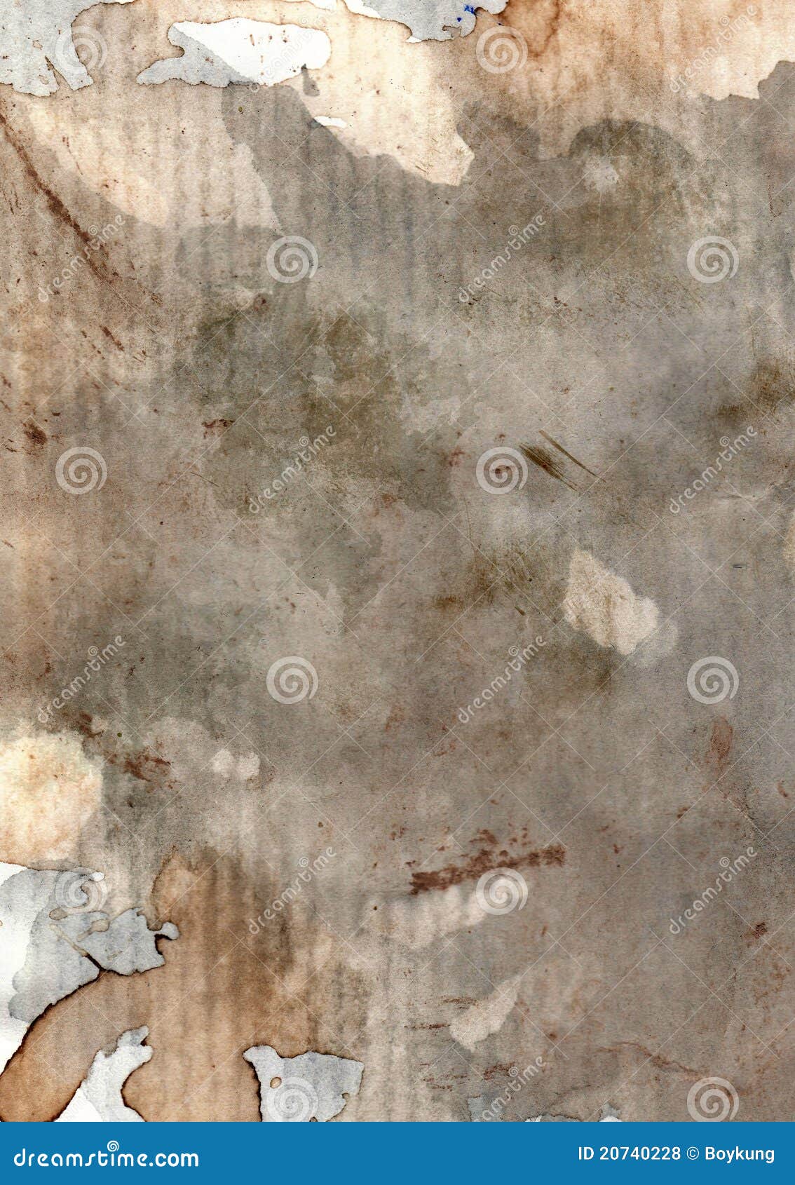Old paper texture stock photo. Image of discolored, abstract - 20740228