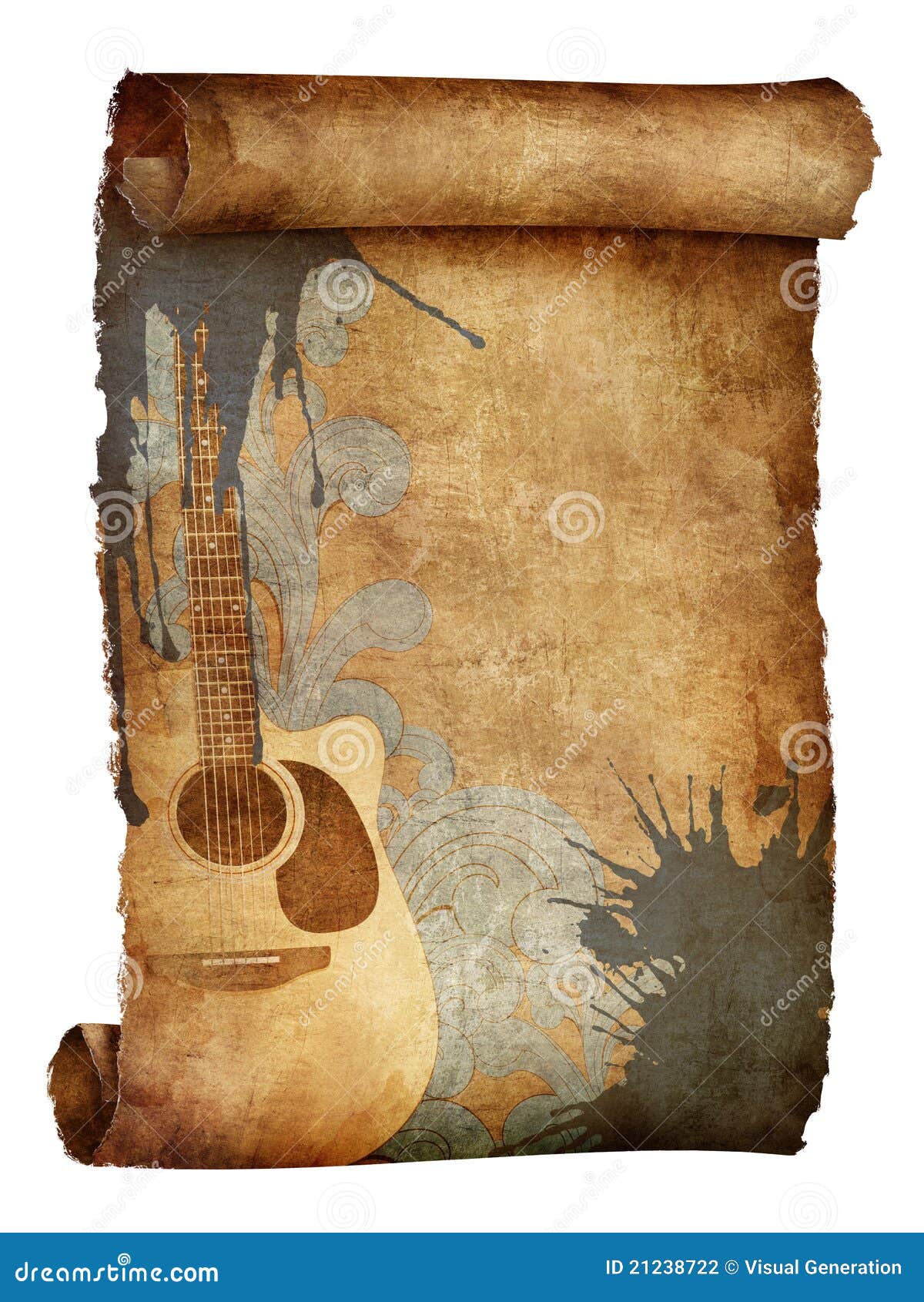 Old Paper Texture stock illustration. Illustration of roll - 21238722