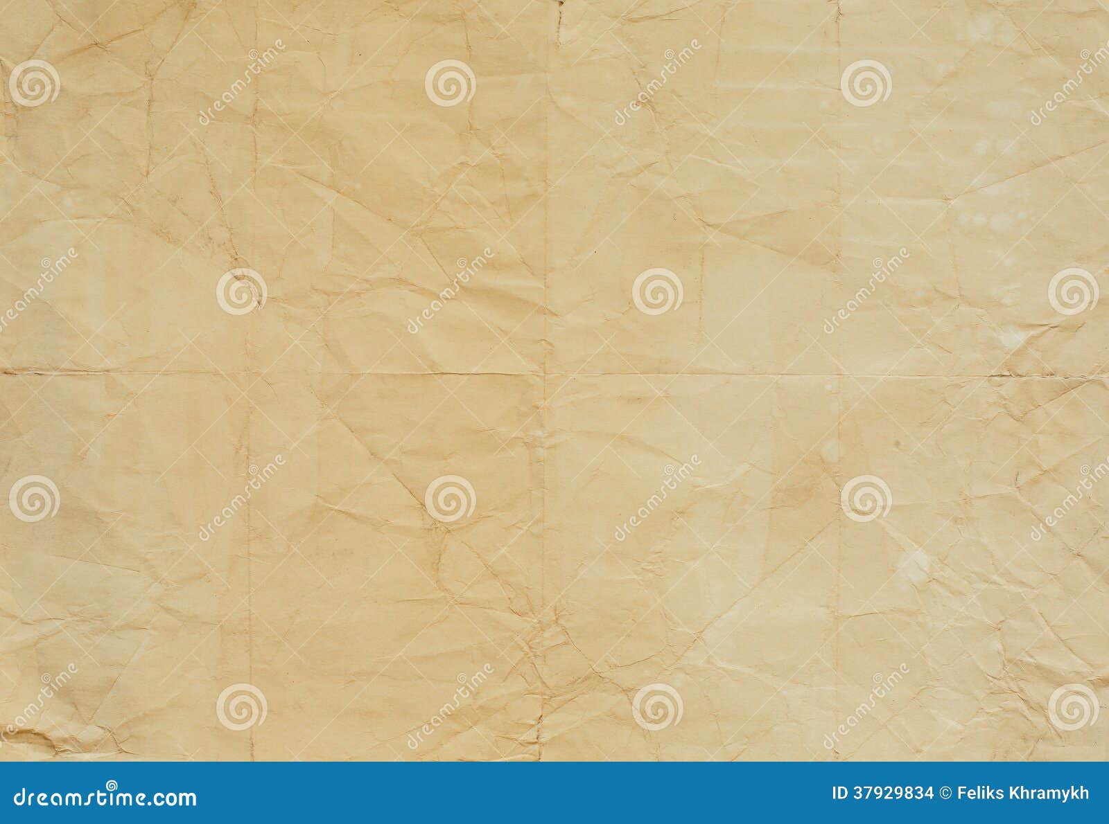 Old Paper Texture with Crease Lines Stock Photo - Image of material ...