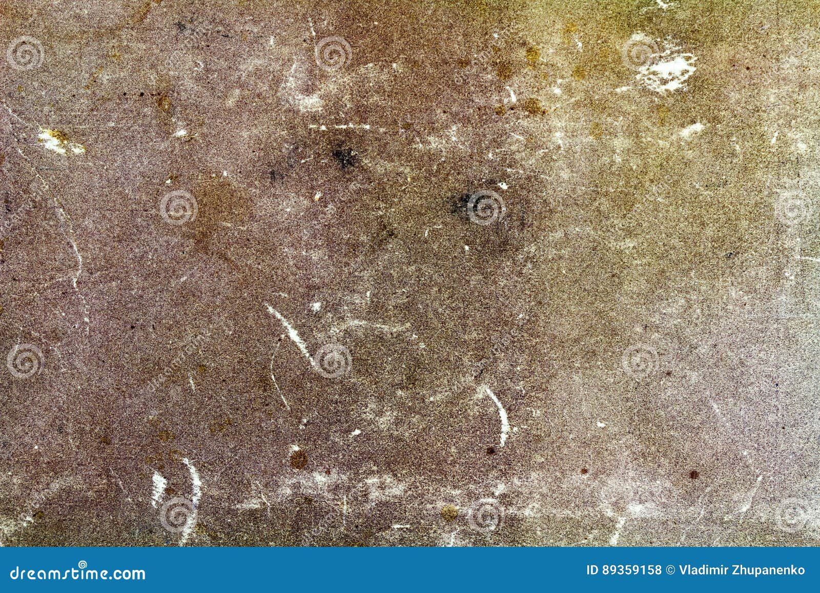 Old Paper Texture With Fading, Scratches And Stains. Abstract ...