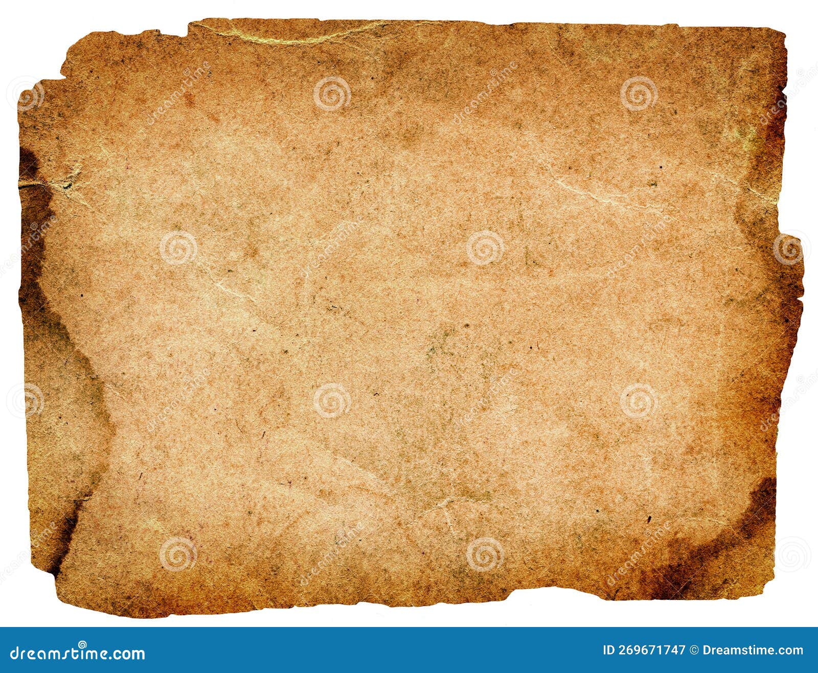 Old Paper Texture isolated stock image. Image of outdated - 269671747