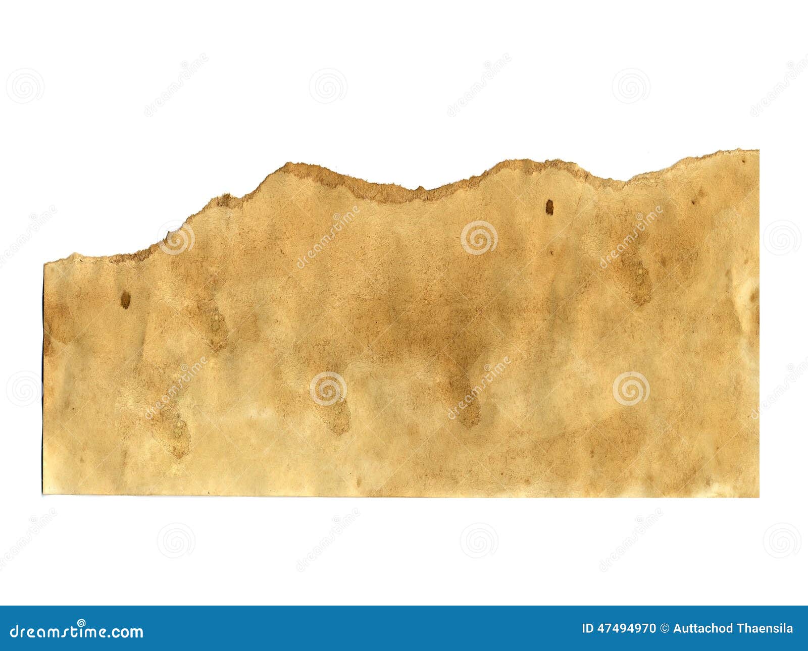 Old Paper Texture on White Background Stock Photo - Image of aged, dirt ...