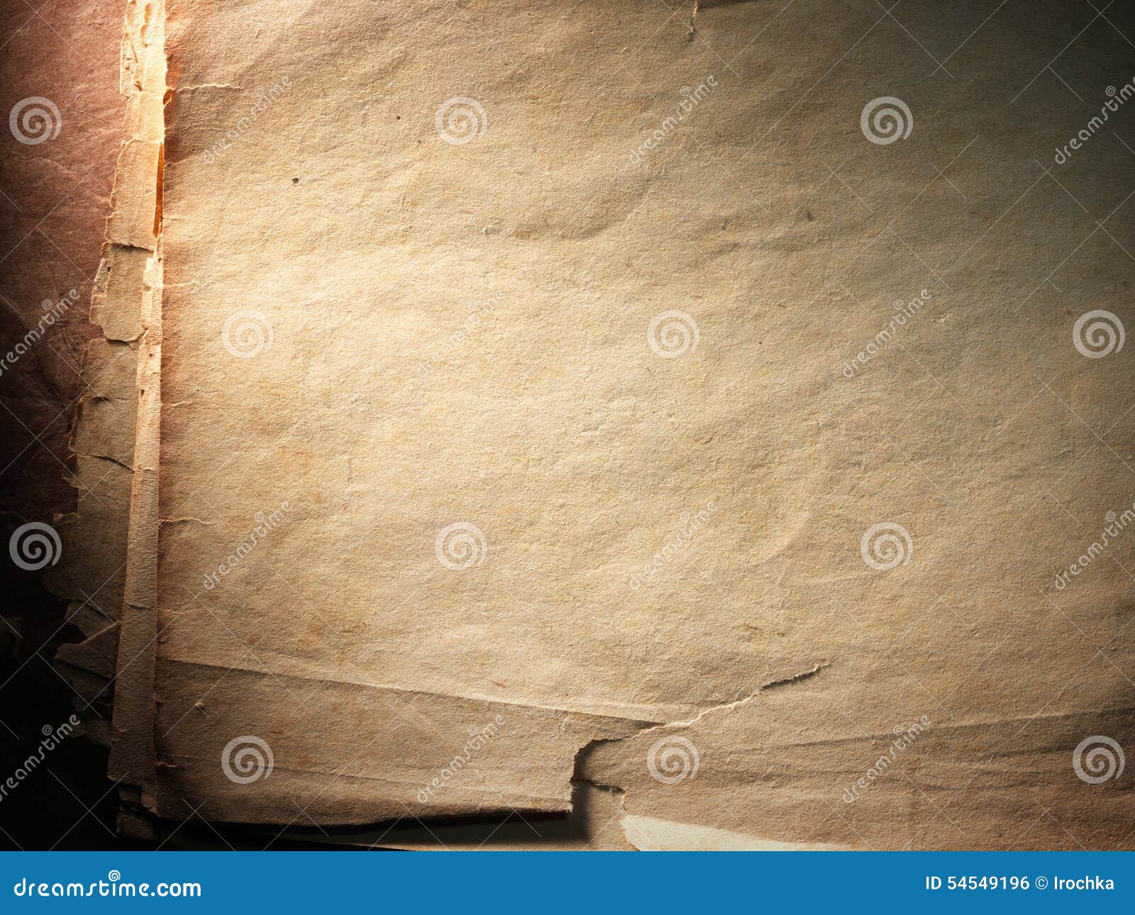 Old paper stock photo. Image of book, paper, aged, golden - 54549196