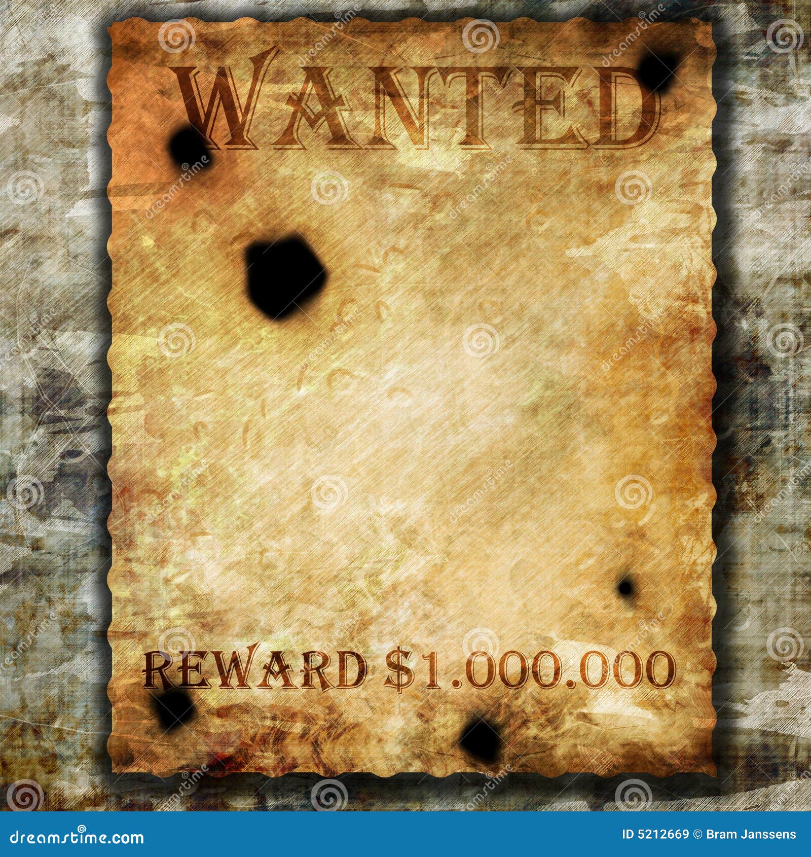 Old paper wanted sign stock illustration. Illustration of antique - 5212669