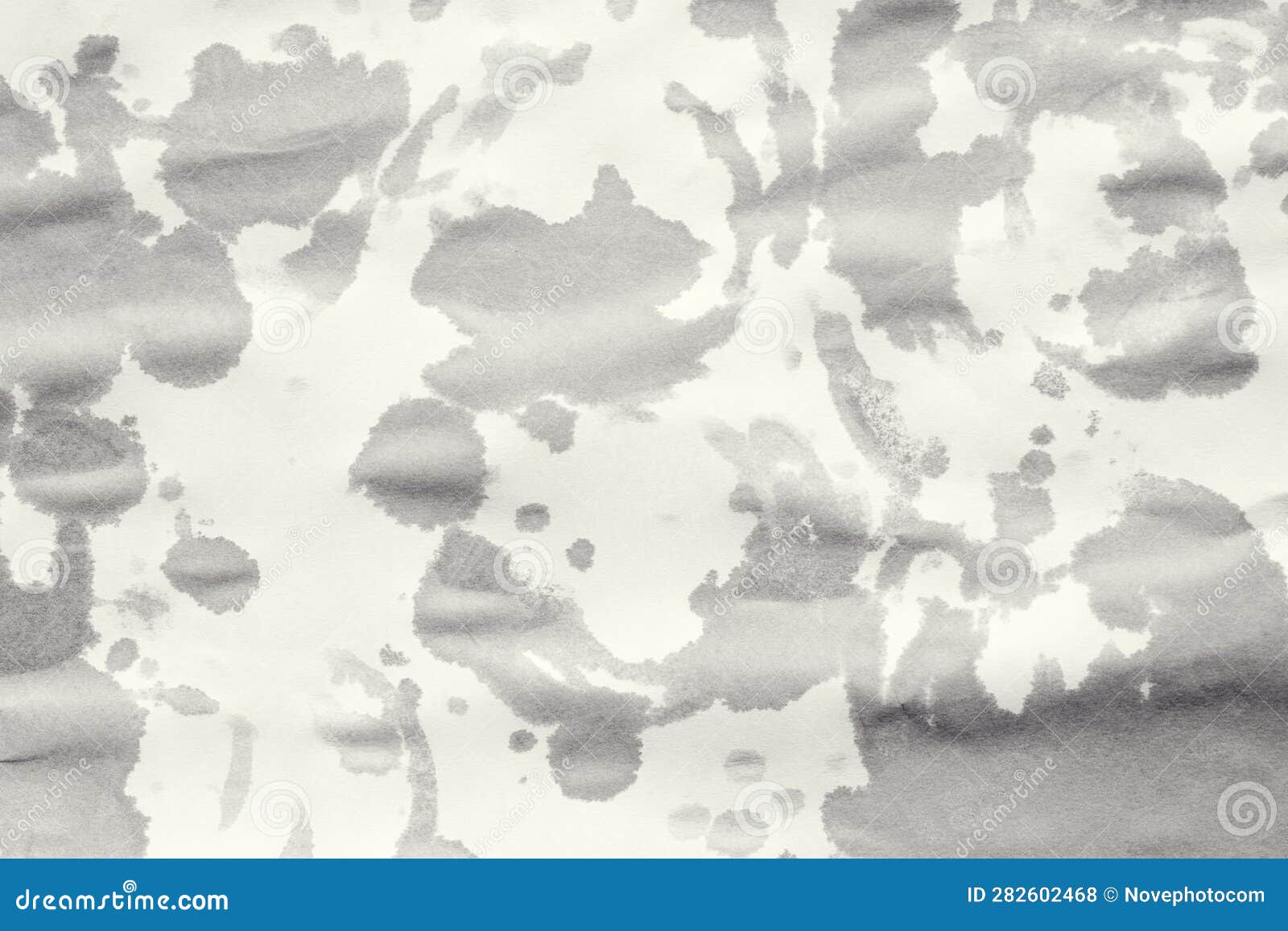 Old Paper with Wet Water Stains. Paper Texture with Wet Spots. Sheet of ...