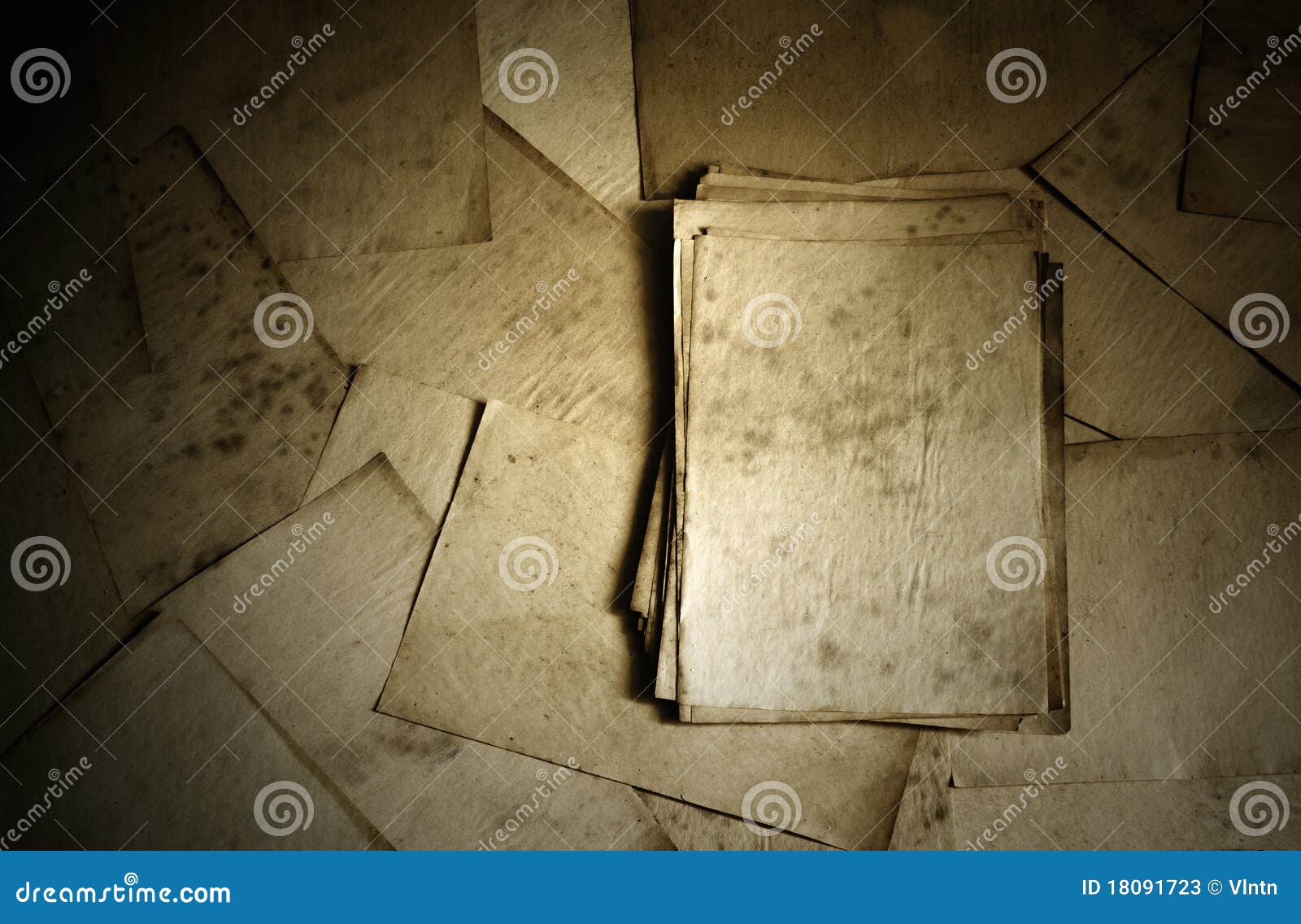 Old papers stock image. Image of messy, ragged, scrapbook - 18091723