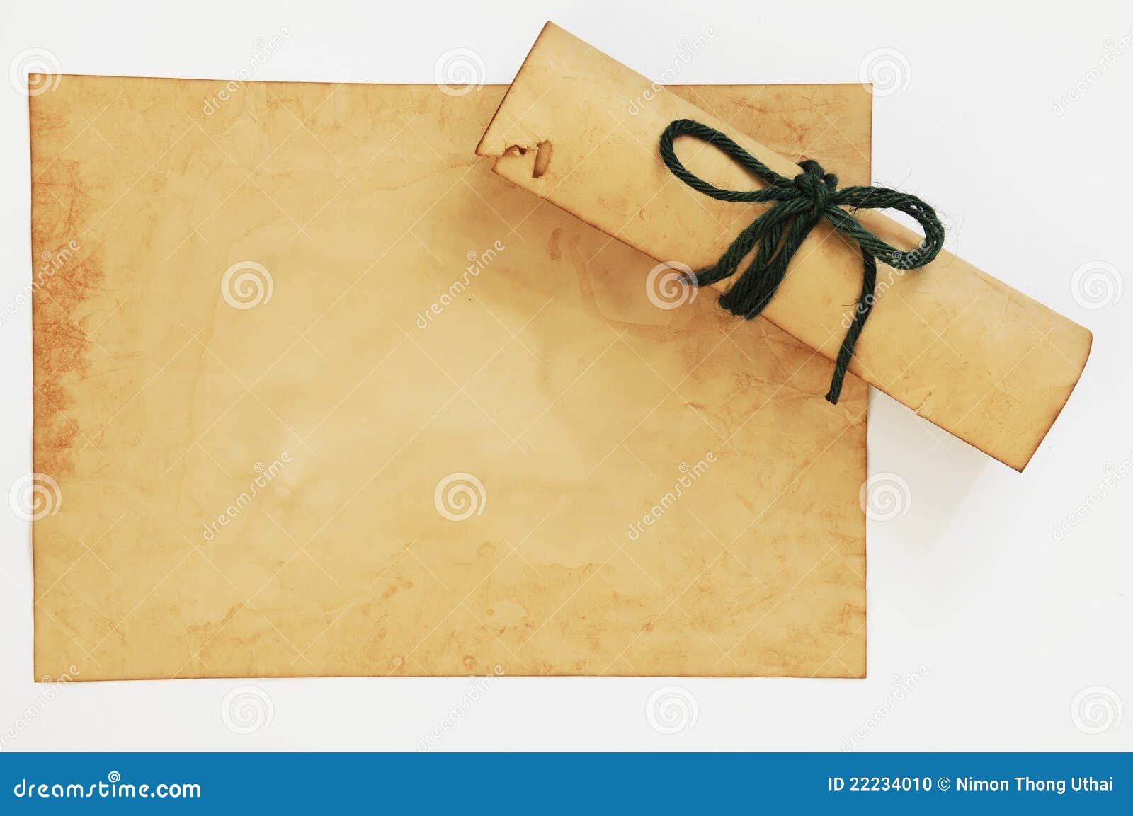 Old papers stock photo. Image of certification, parchment - 22234010