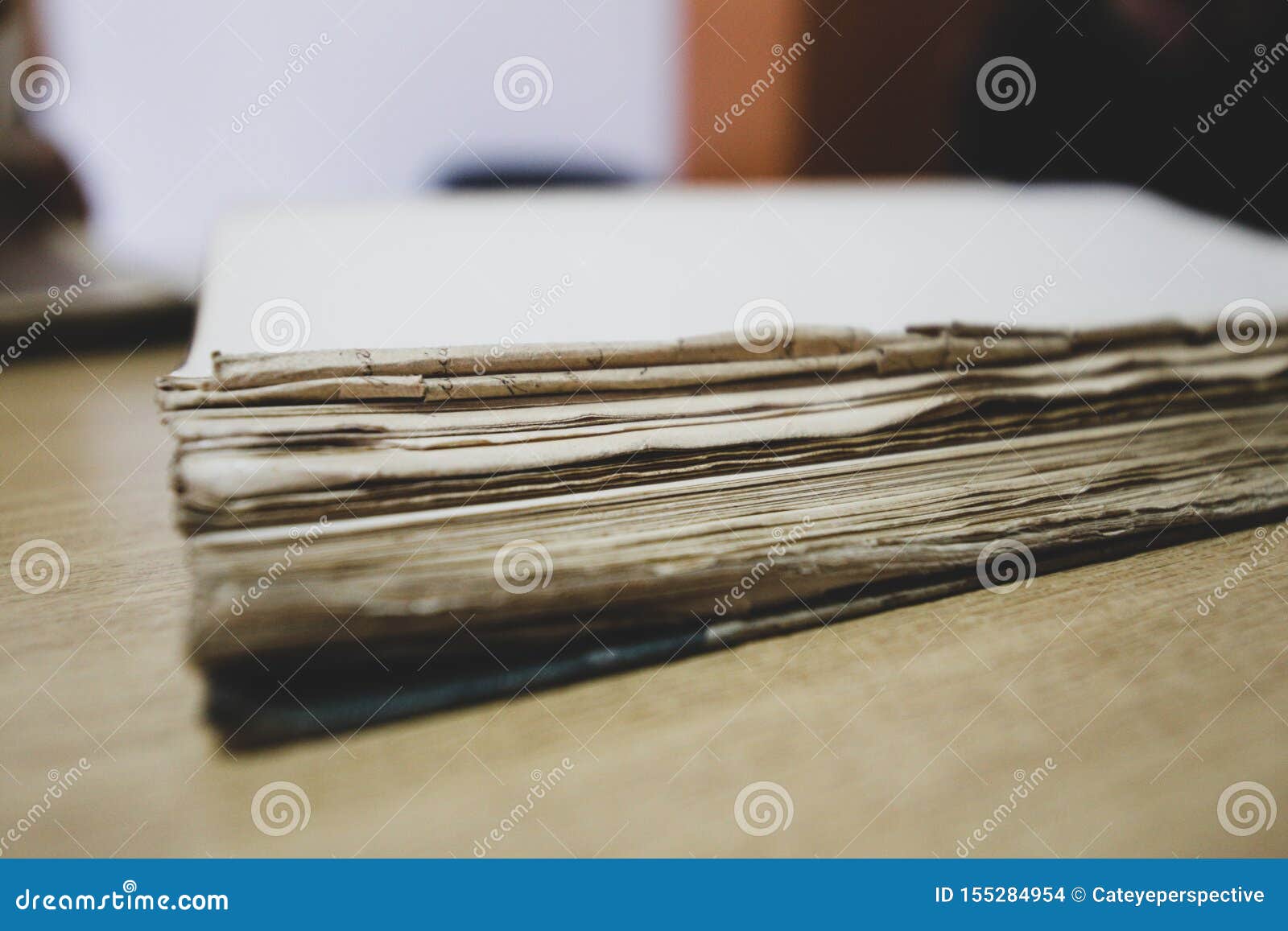 Old Papers, Books and Documents Containing Historical Archives Stock ...
