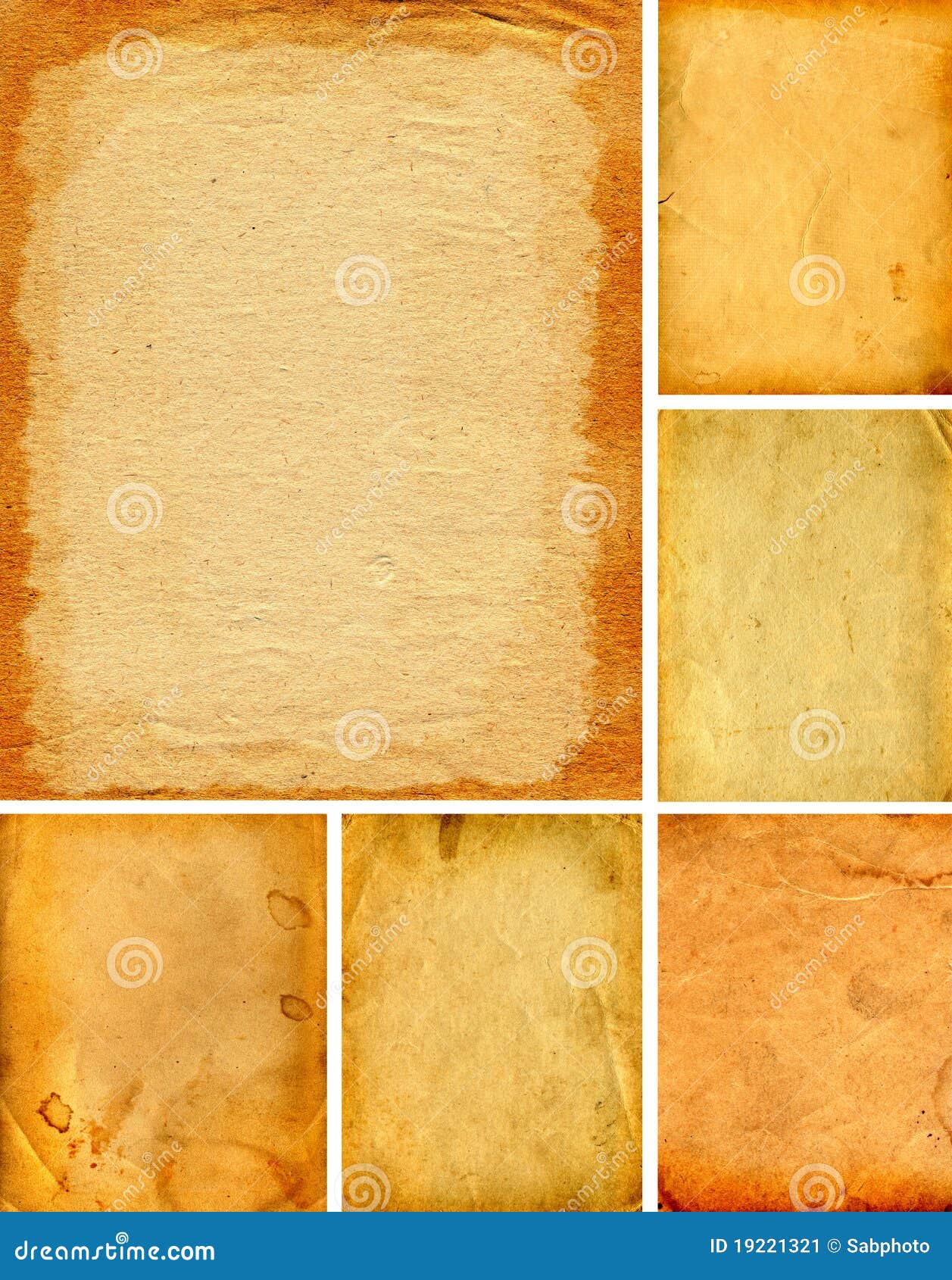 Old papers set stock image. Image of packing, paperboard - 19221321