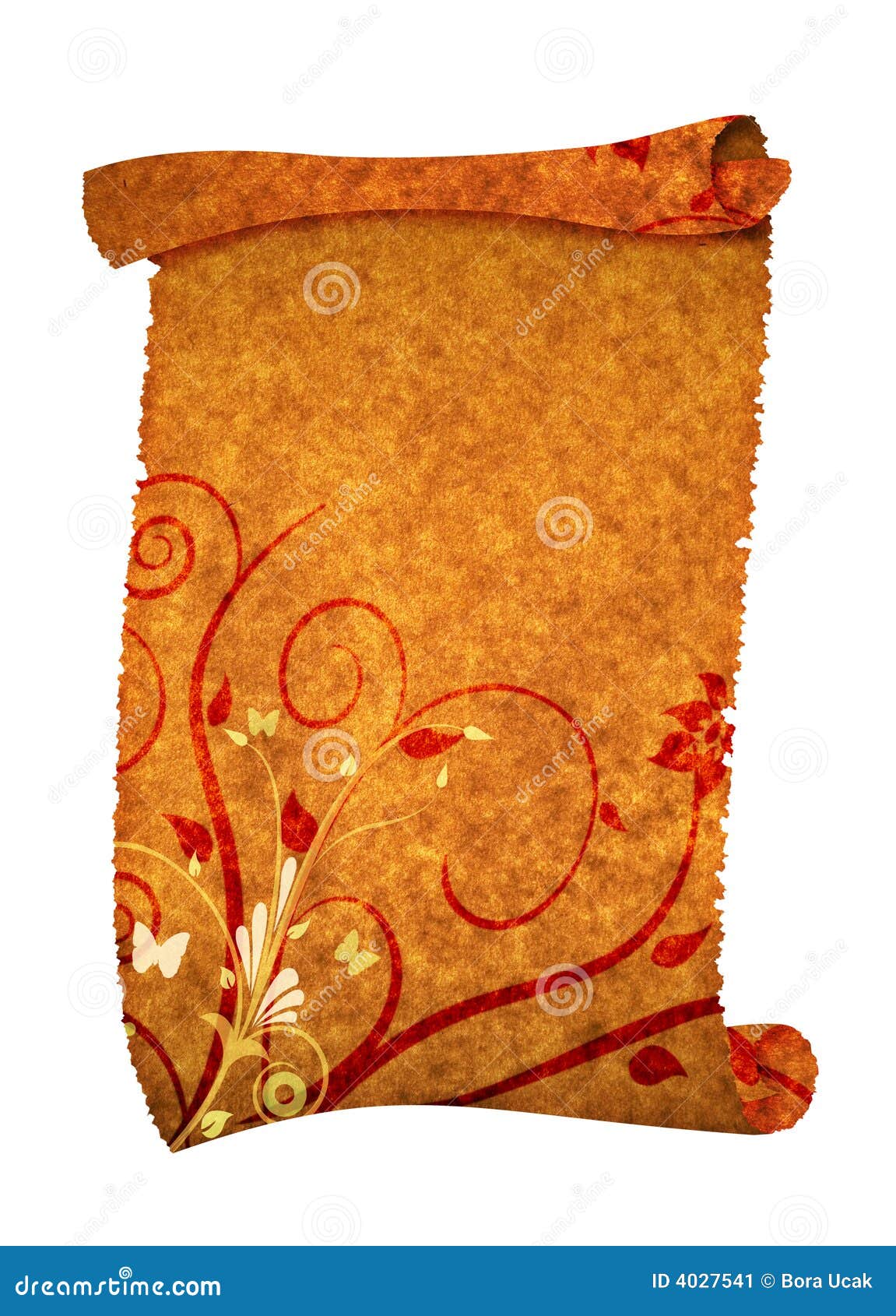 Old papyrus stock illustration. Illustration of message - 4027541