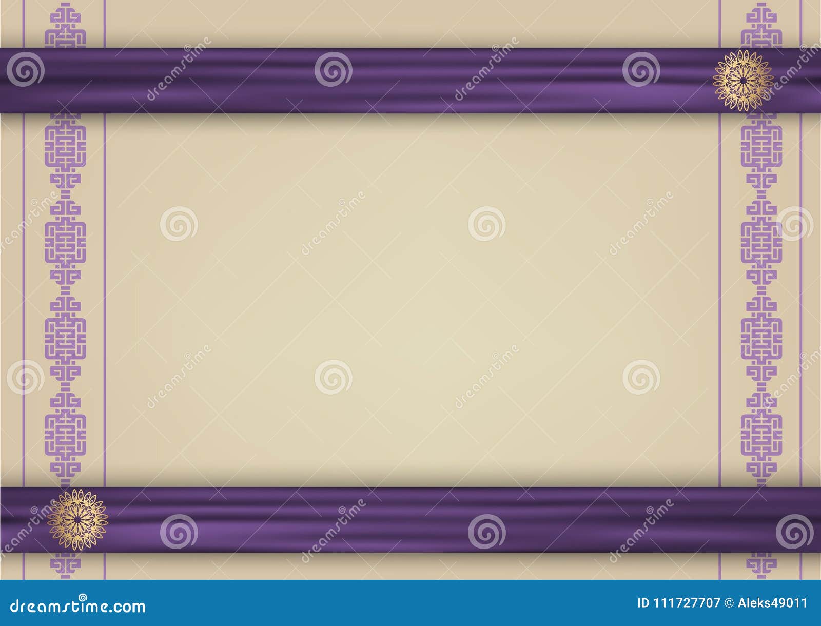 Old papyrus with a pattern stock vector. Illustration of royal - 111727707