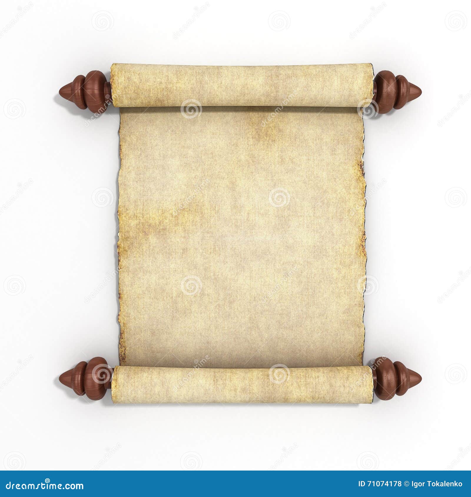 Box Of Papyrus Scrolls