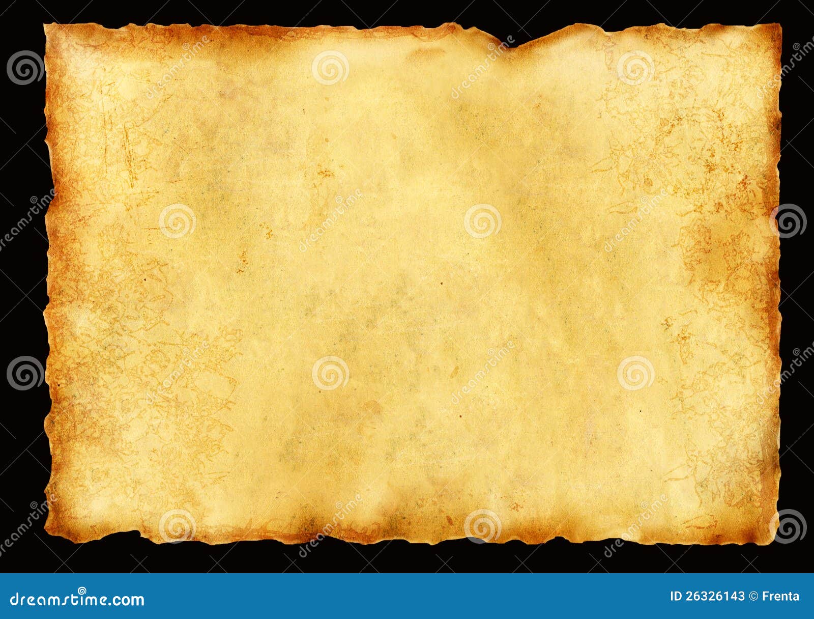 Old parchment stock illustration. Illustration of antique - 26326143