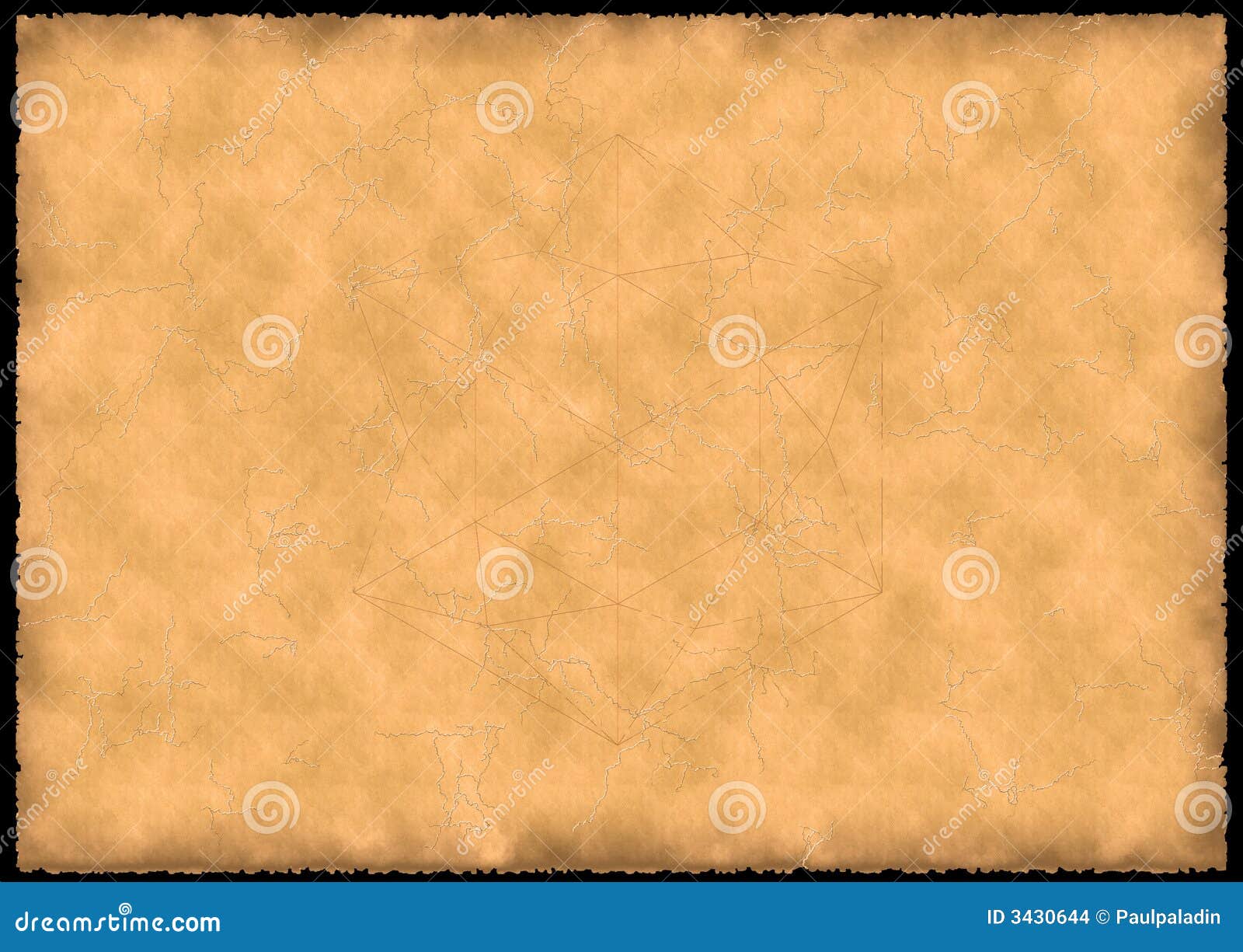 Old parchment stock illustration. Illustration of blank - 3430644