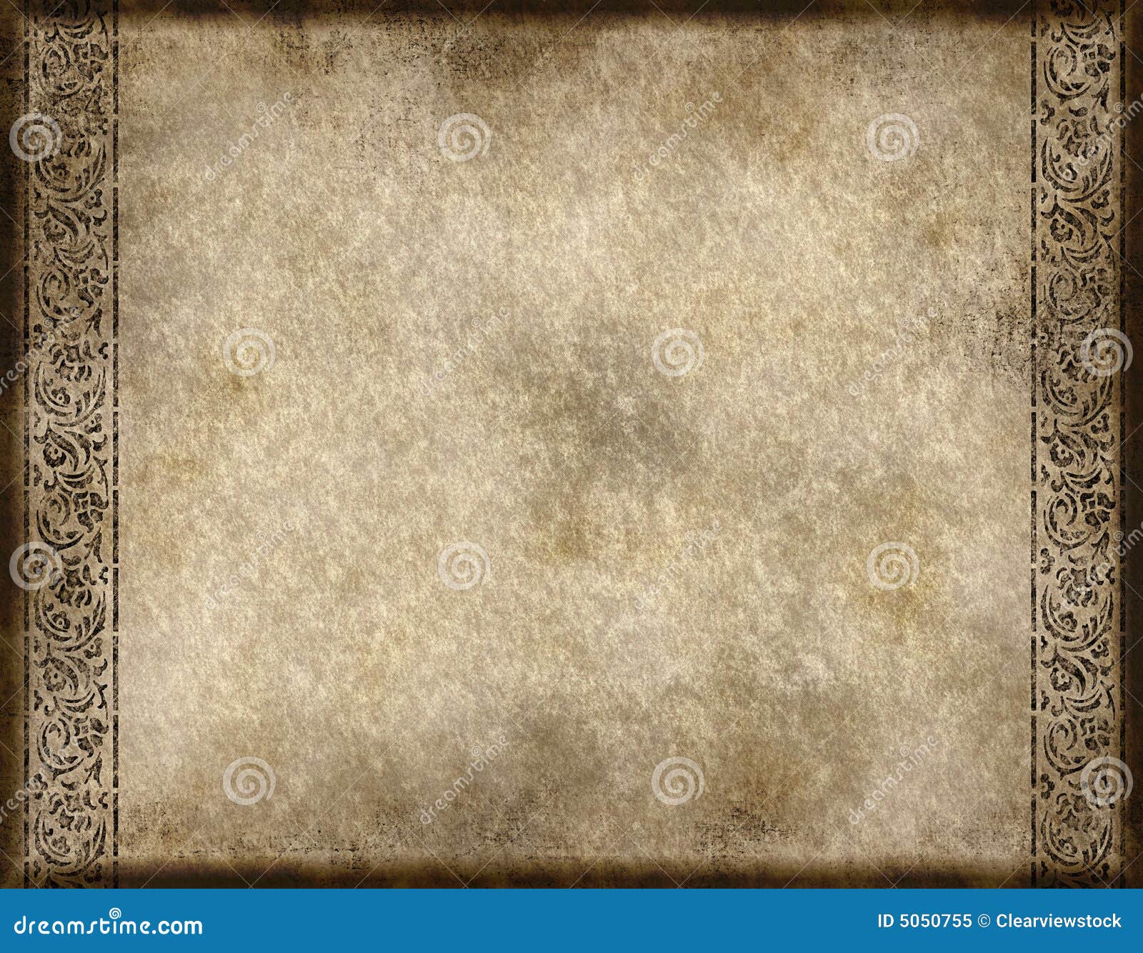 Old parchment or paper stock vector. Illustration of print - 5050755