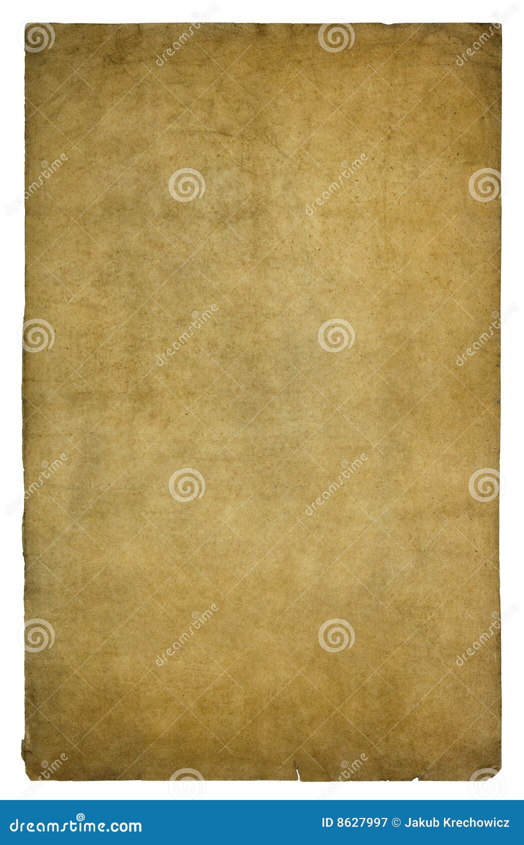 Old Parchment Paper stock image. Image of clipping, parchment - 8627997
