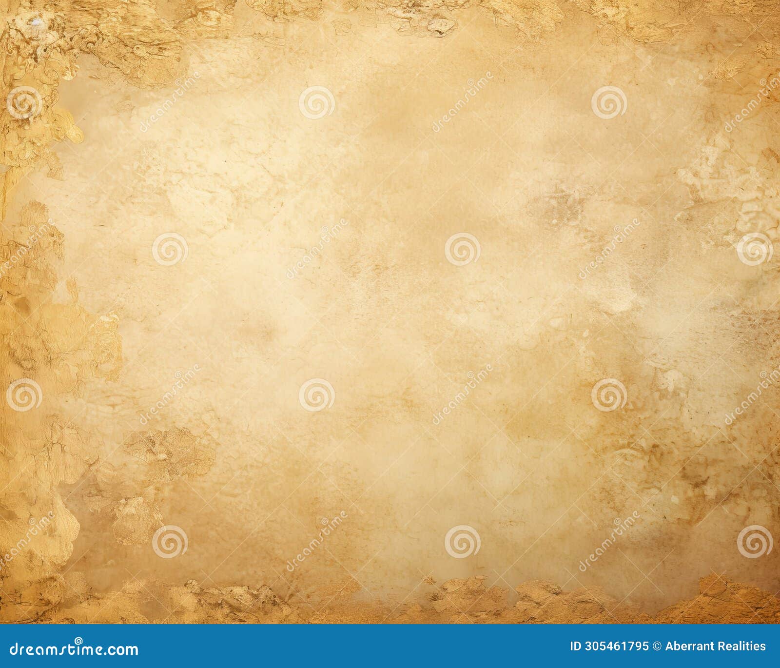 An Old Parchment Paper Background with Some Paint on it Stock ...