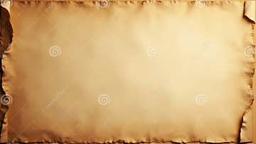 Old Parchment Paper Scroll Texture Background Showing Folded Edges ...