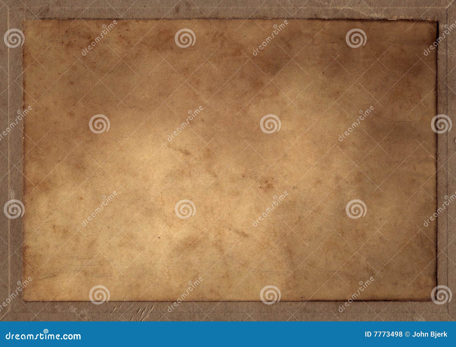 Old Parchment Rectangle Blanked Stock Illustration - Illustration of ...
