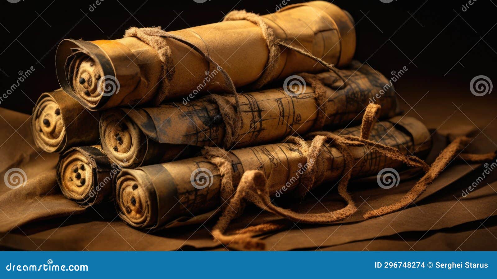 Old Scrolls Ai Generated Stock Photos - Free & Royalty-Free Stock ...