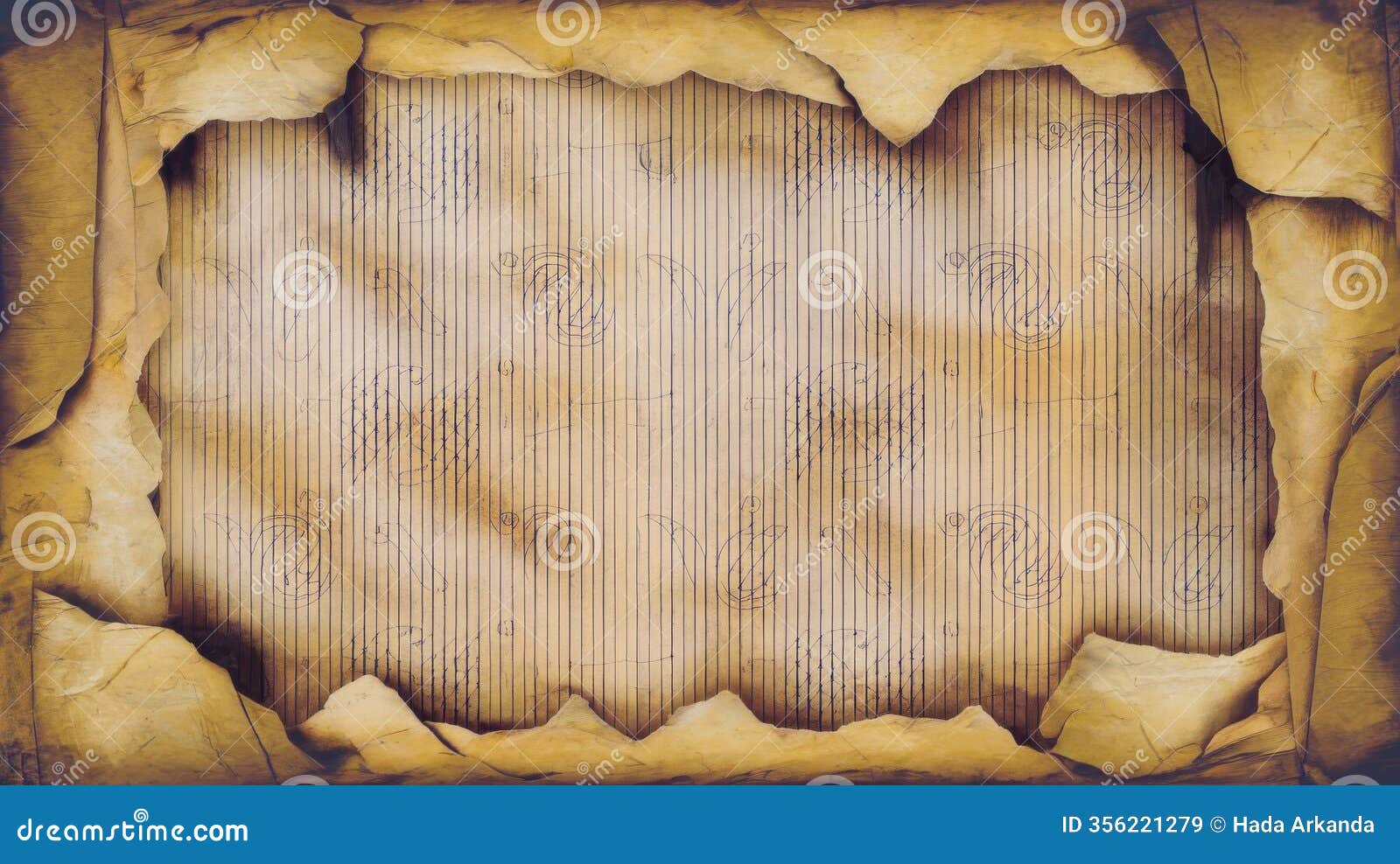 Old Parchment Texture Featuring Darkened Edges and Subtle Age Marks ...