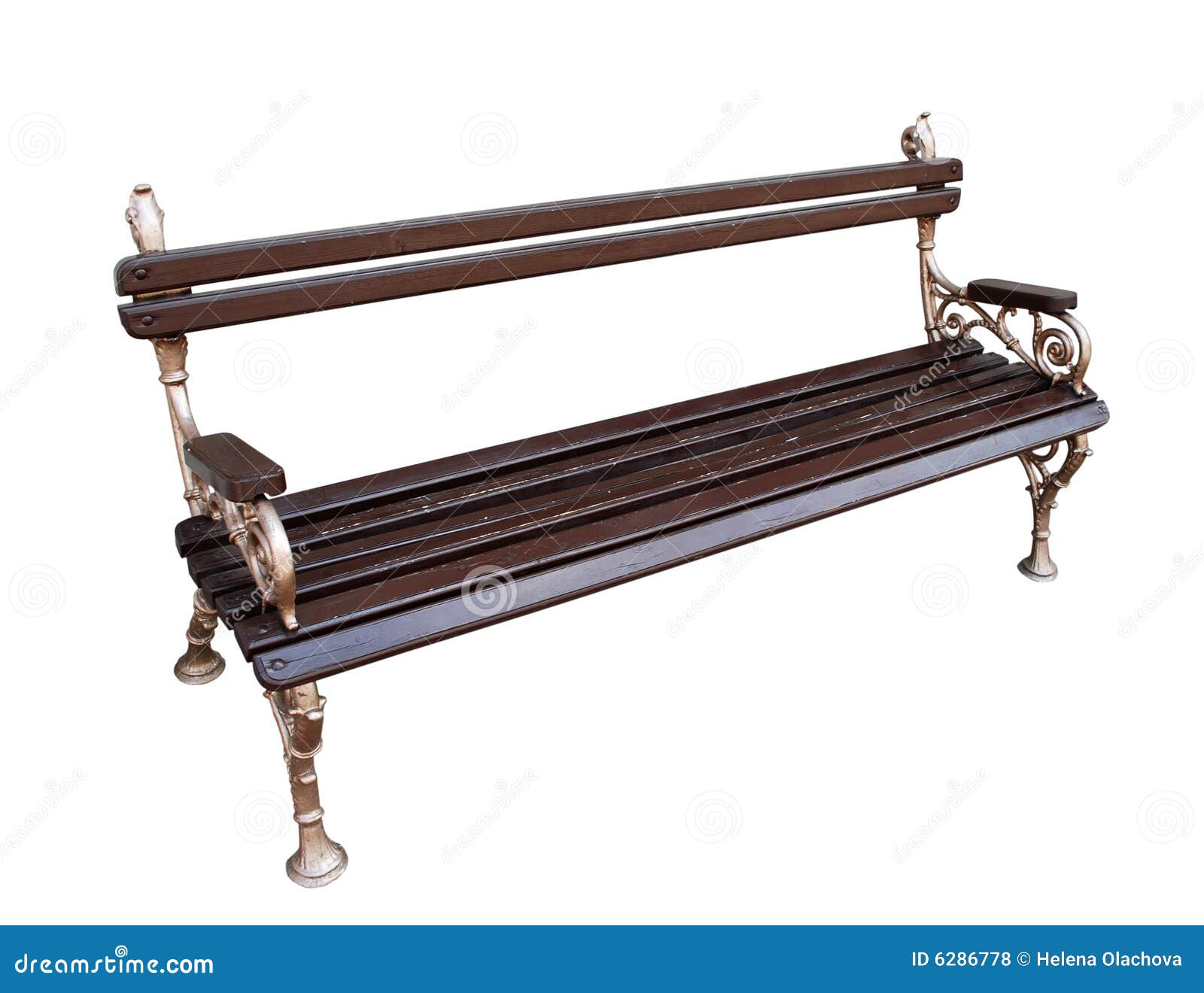 Old Park Bench stock photo. Image of wood, seating, copy - 6286778