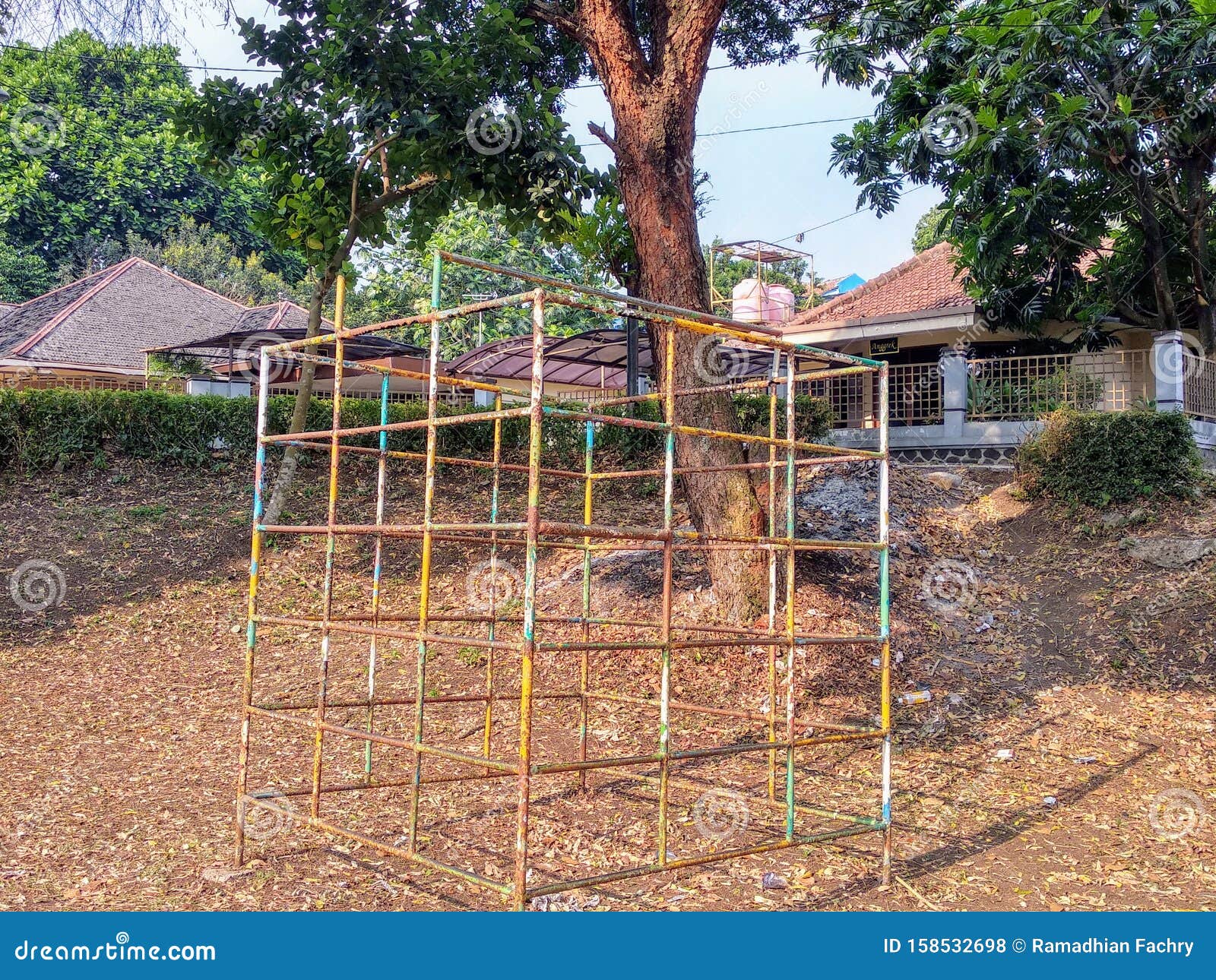 An Old Park stock photo. Image of rusty, play, park - 158532698