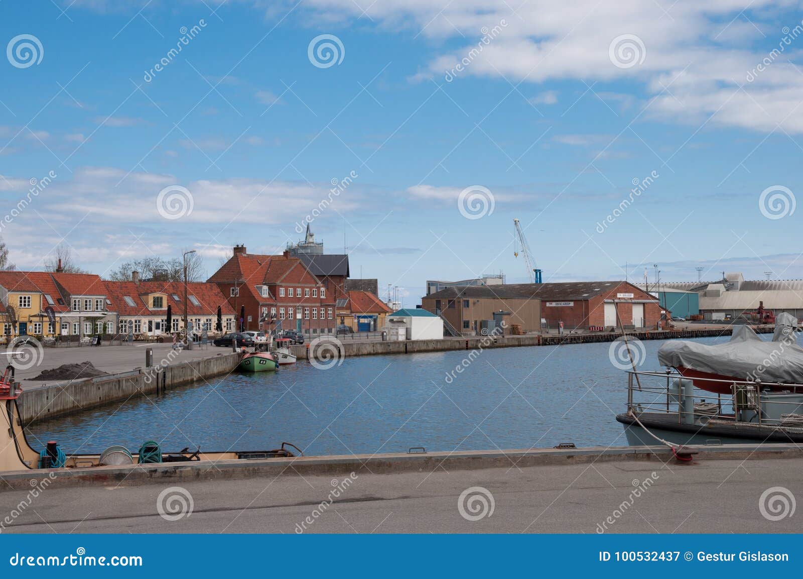 Port of Koge in Denmark stock image. Image of europe - 100532437