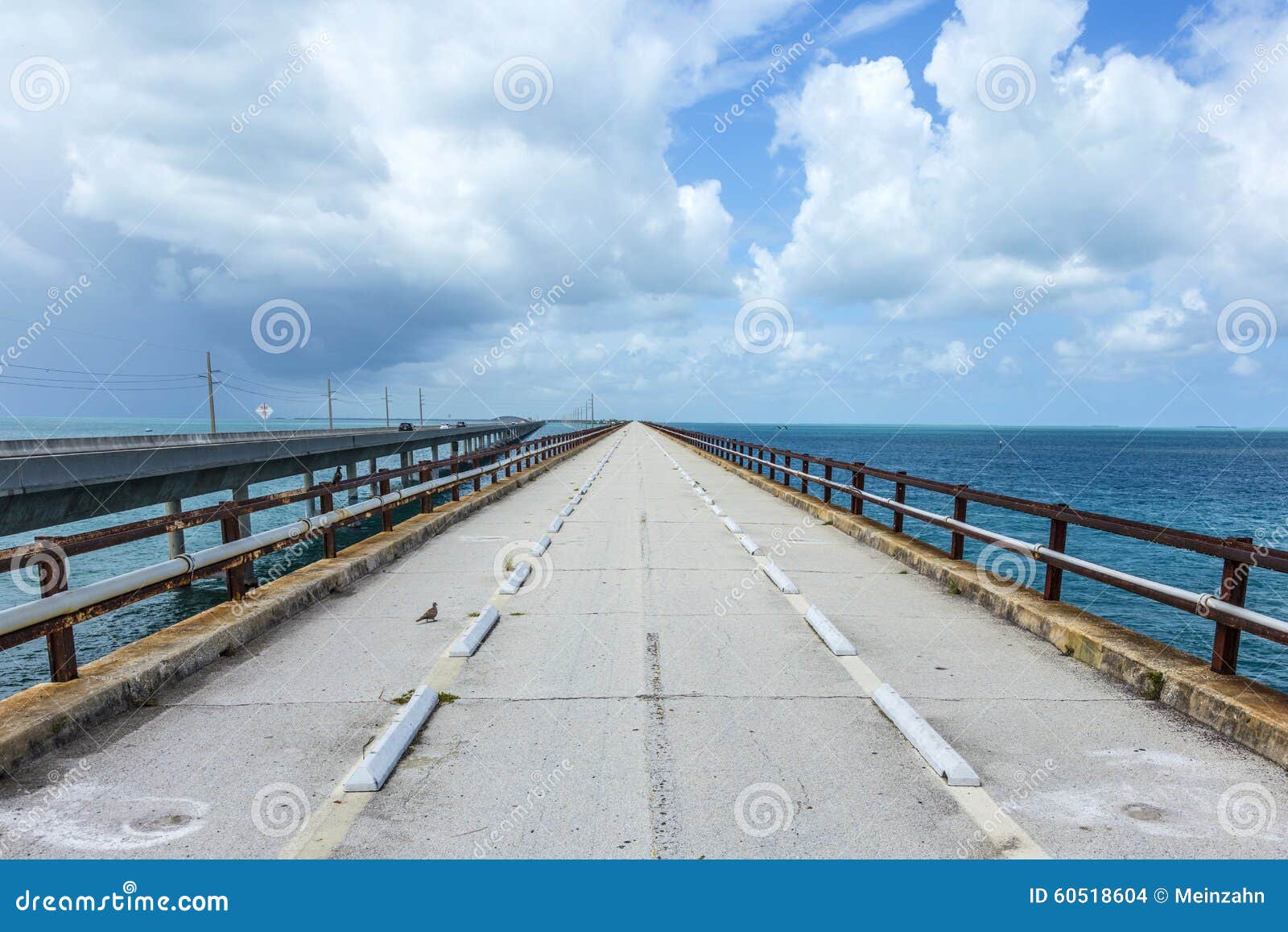 Old Part of the Seven Miles Bridge Stock Photo - Image of summer ...