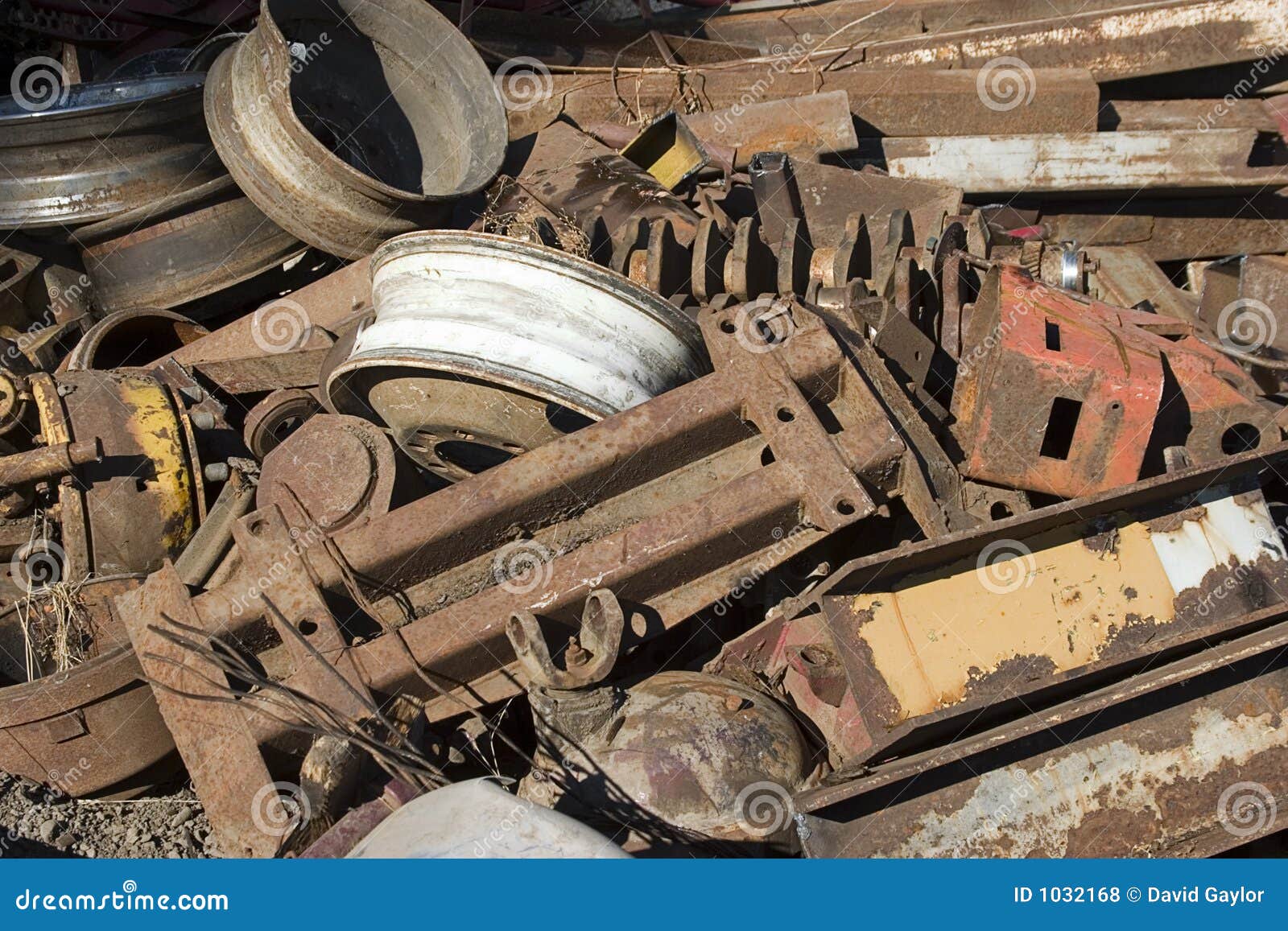 Old Parts stock photo. Image of salvage, steel, dirty - 1032168